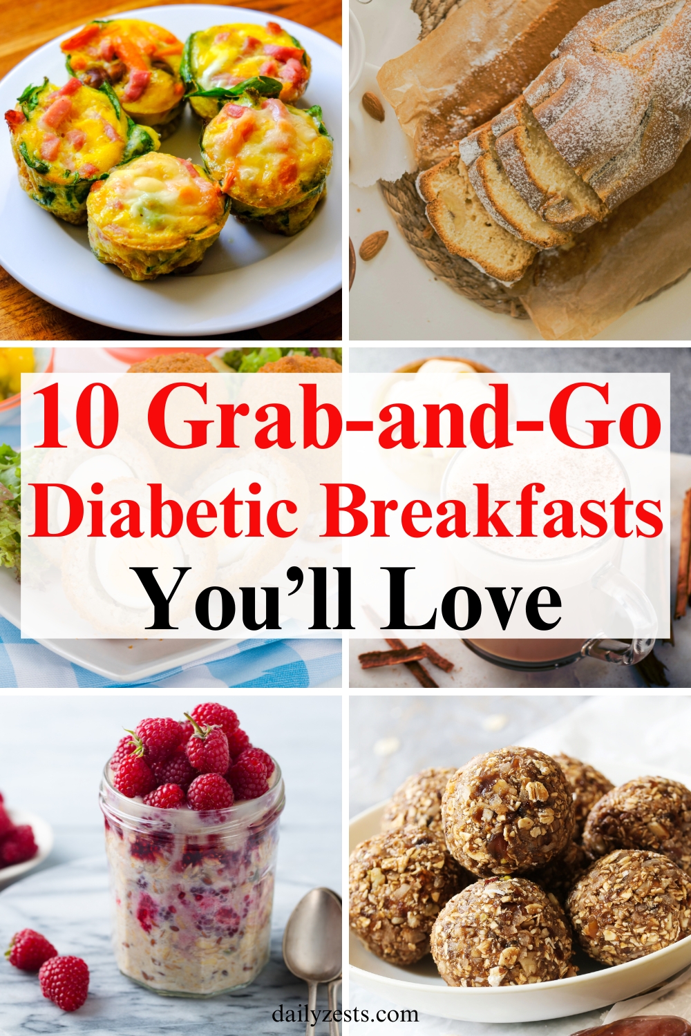 10 Grab-and-Go Diabetic Breakfasts for When You're on the Run - DailyZests