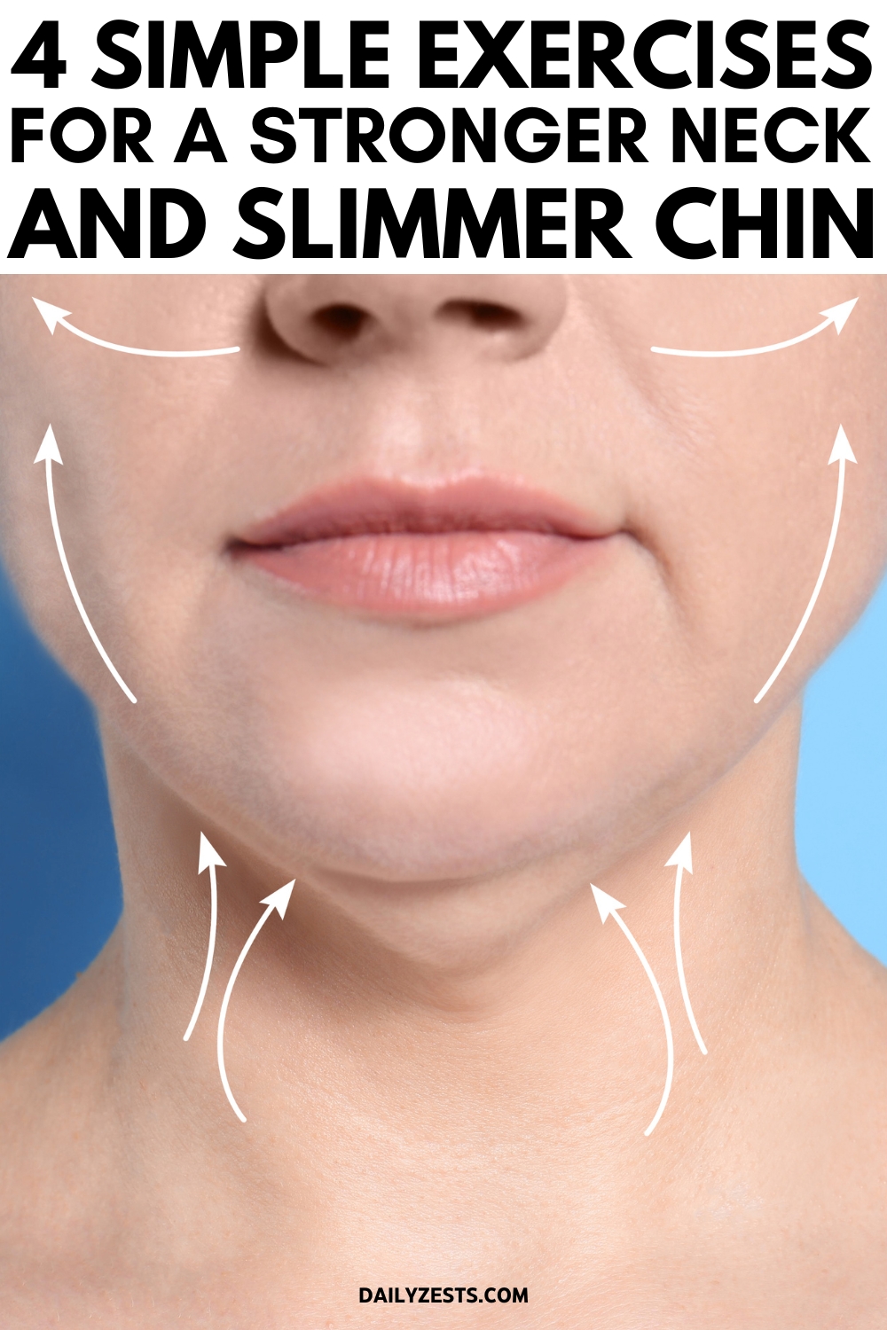 4 Easy Chin Tucks to Strengthen Neck Muscles & Reduce Double Chin ...