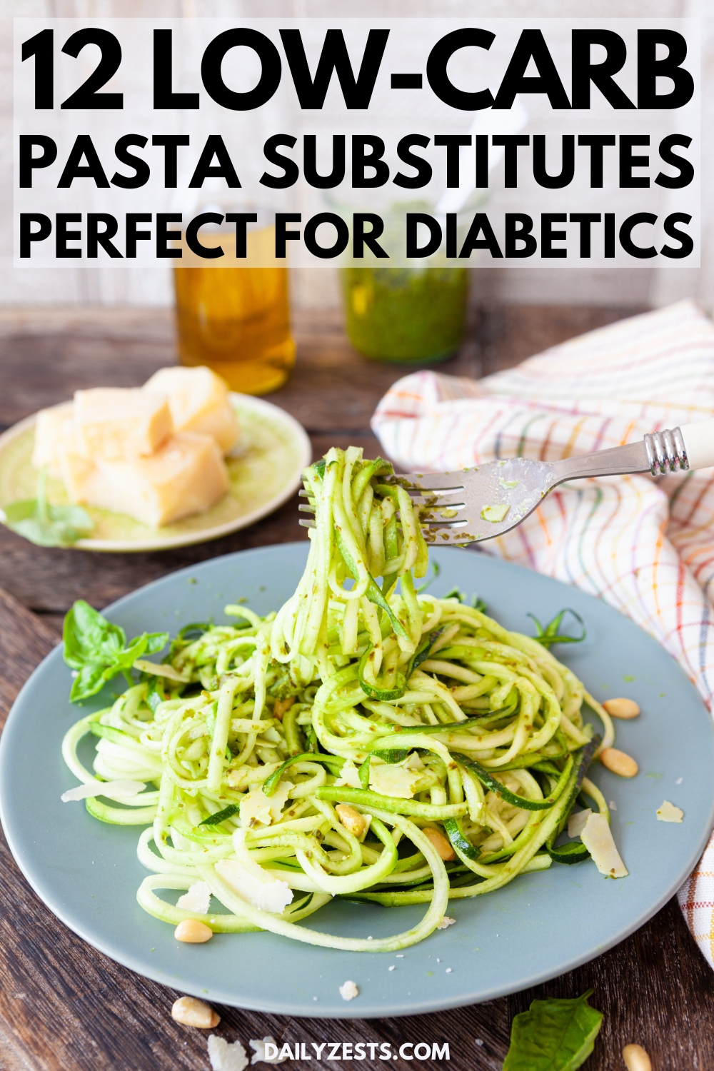12 Satisfying Diabetic Pasta Alternatives for a Low-Carb Menu - DailyZests