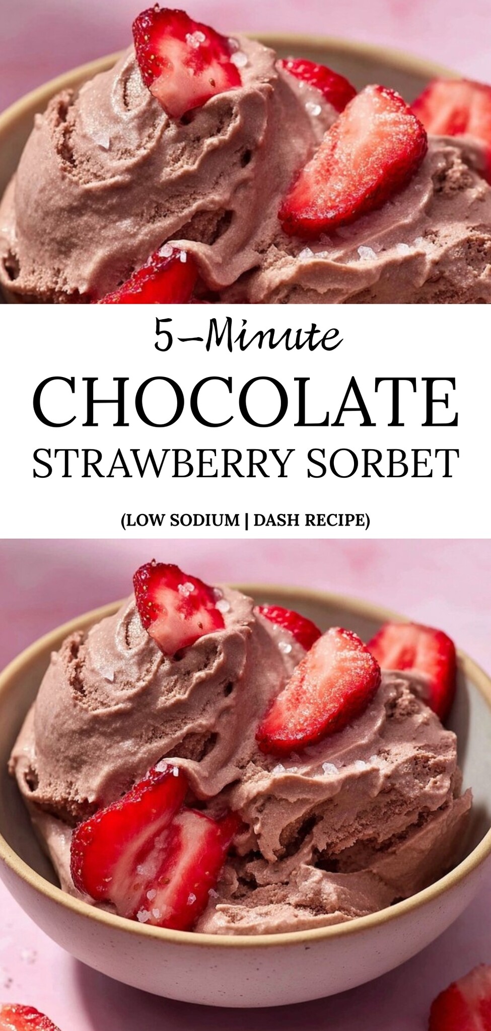 Velvety Chocolate & Strawberry Nice Cream Recipe (Plant-Based & Rich ...